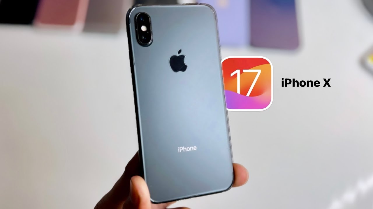 New Update for iPhone X on iOS 17 || How to install iOS 17 on iPhone X ...