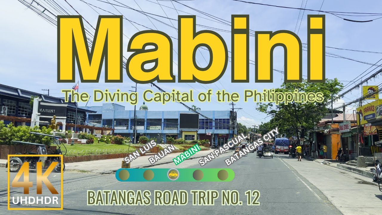 MABINI Batangas Road Trip No. 11 | The Diving Capital of the ...