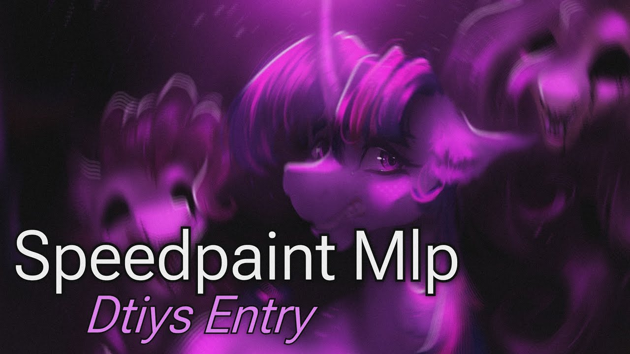 Hypnotizing Light [Speedpaint Mlp] (Krita) - YouTube