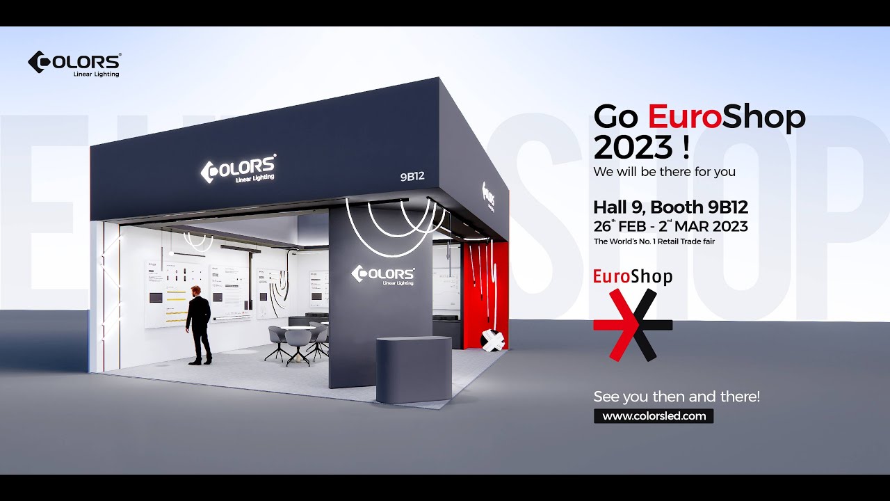 COLORS will attend Euroshop 2023! - YouTube
