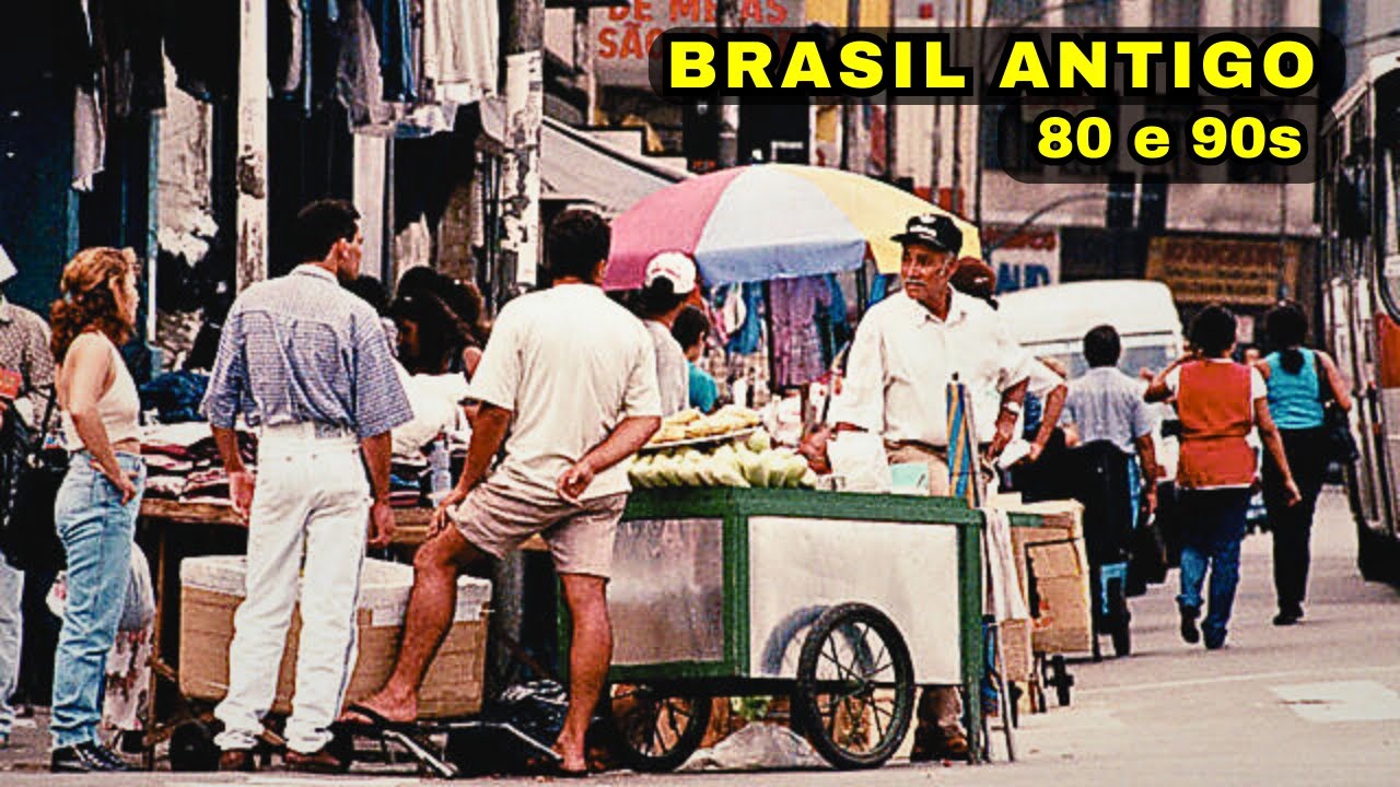 35 FOTOS DO BRASIL ANTIGO décadas de 80 e 90 - YouTube