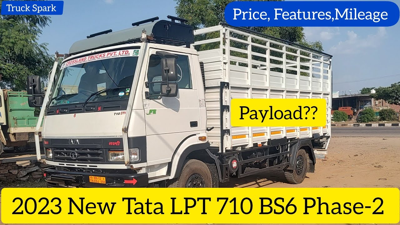 New 2023 Tata LPT 710 Fully Built BS6-2 Truck|| Price, Features ...