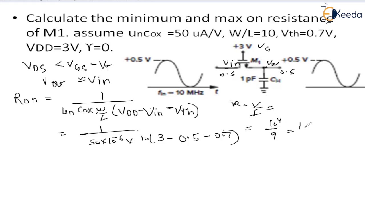 Example To Find Minimum And Maximum On Resistance Of MOSFET As Switch example-to-find-minimum-and-maximum-on-resistance-of-mosfet-as-switch