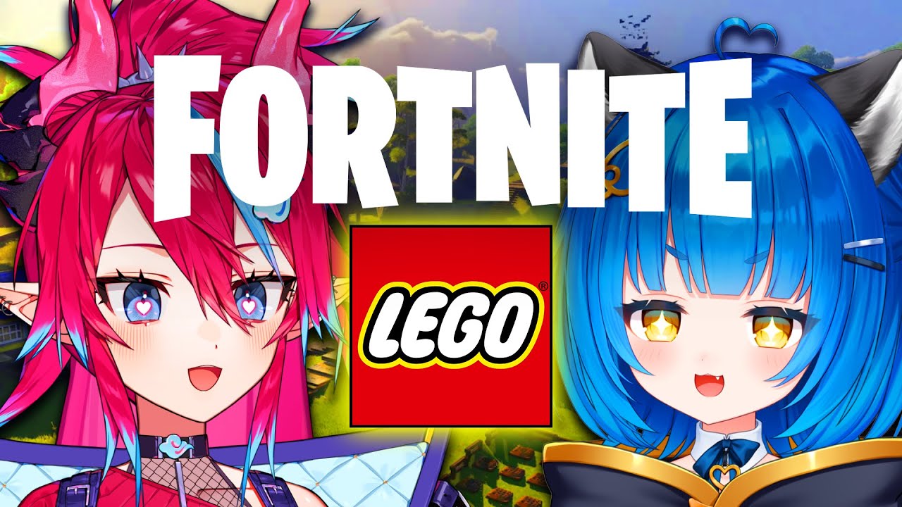 Putting our Lego Fortnite beds next to each other UwU (ft. @rakunpoko ...