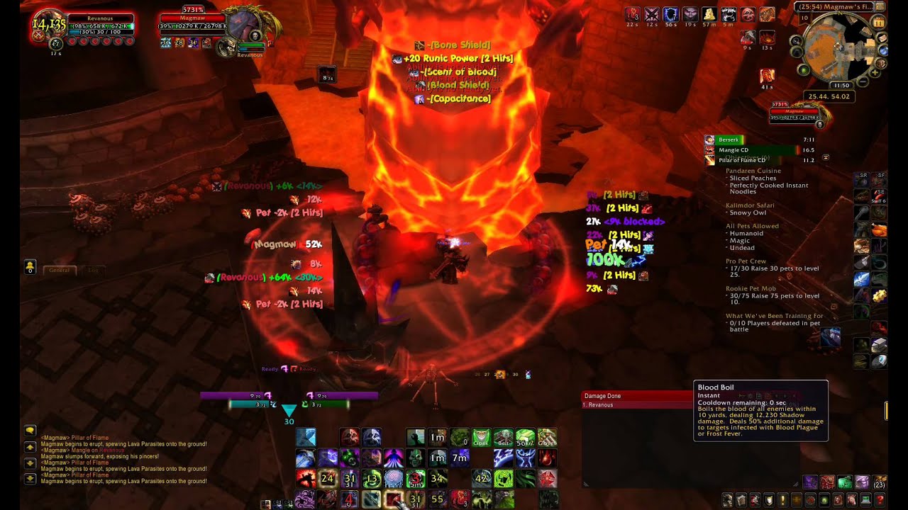 BWD 10man Magmaw Solo DK - YouTube