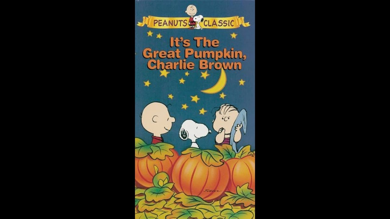 Opening To It's The Great Pumpkin, Charlie Brown (1997) VHS [2000 ...