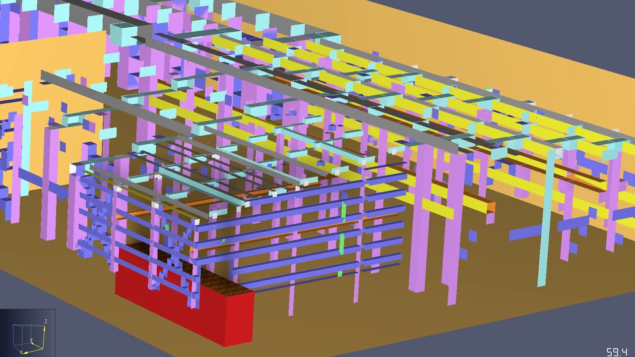 CFD SIMULATION #11 WORKSHOP BUILDING FIRE STEEL STRUCTURE FAILURE ...