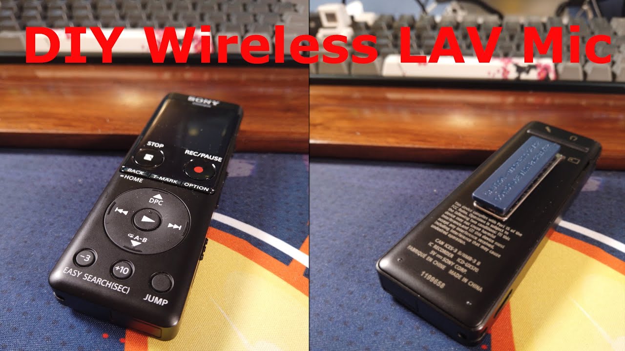 I Made a DIY Wireless LAV Mic - YouTube