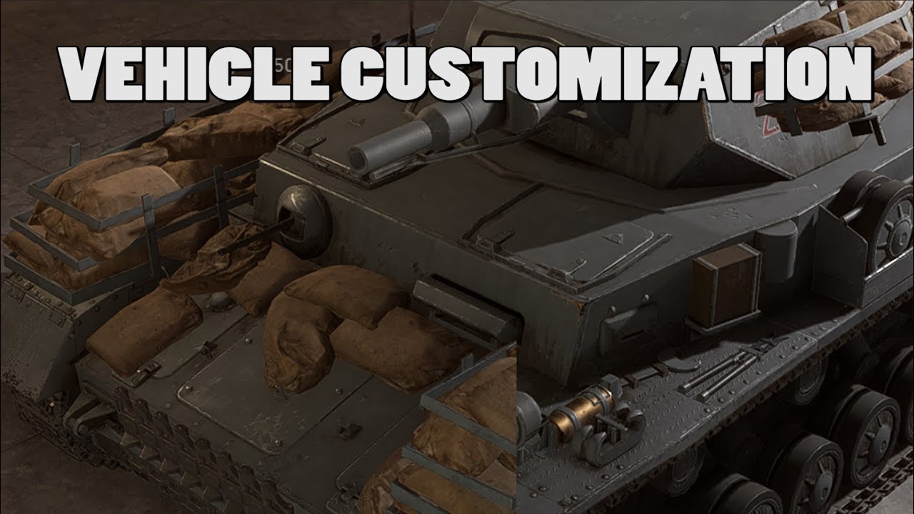 Tank customization detailed! - Battlefield V - YouTube