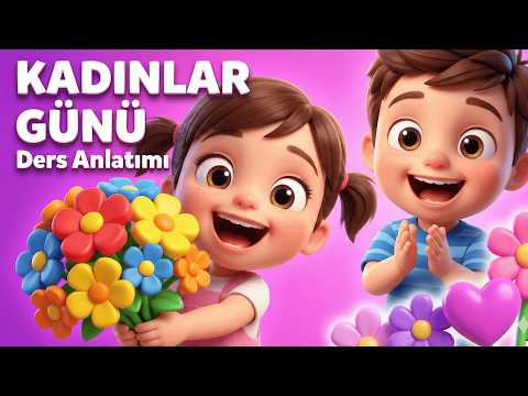 Kadınlar Günü Okul Öncesi Ders Videosu | 8 Mart Okul Öncesi (Öğretmen ve Ebeveynler İçin)