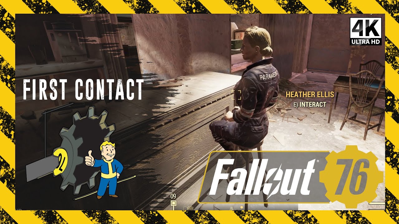 First Contact | Fallout 76 [4K] PC | Main Quest | No Commentary ...