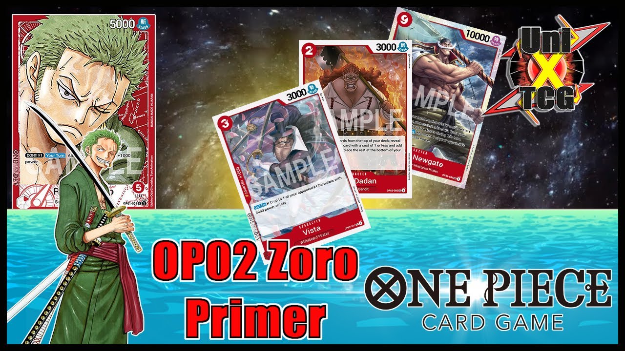 Zoro in OP02 Is THE Aggro Deck! But Let's Talk About What Gives It New ...