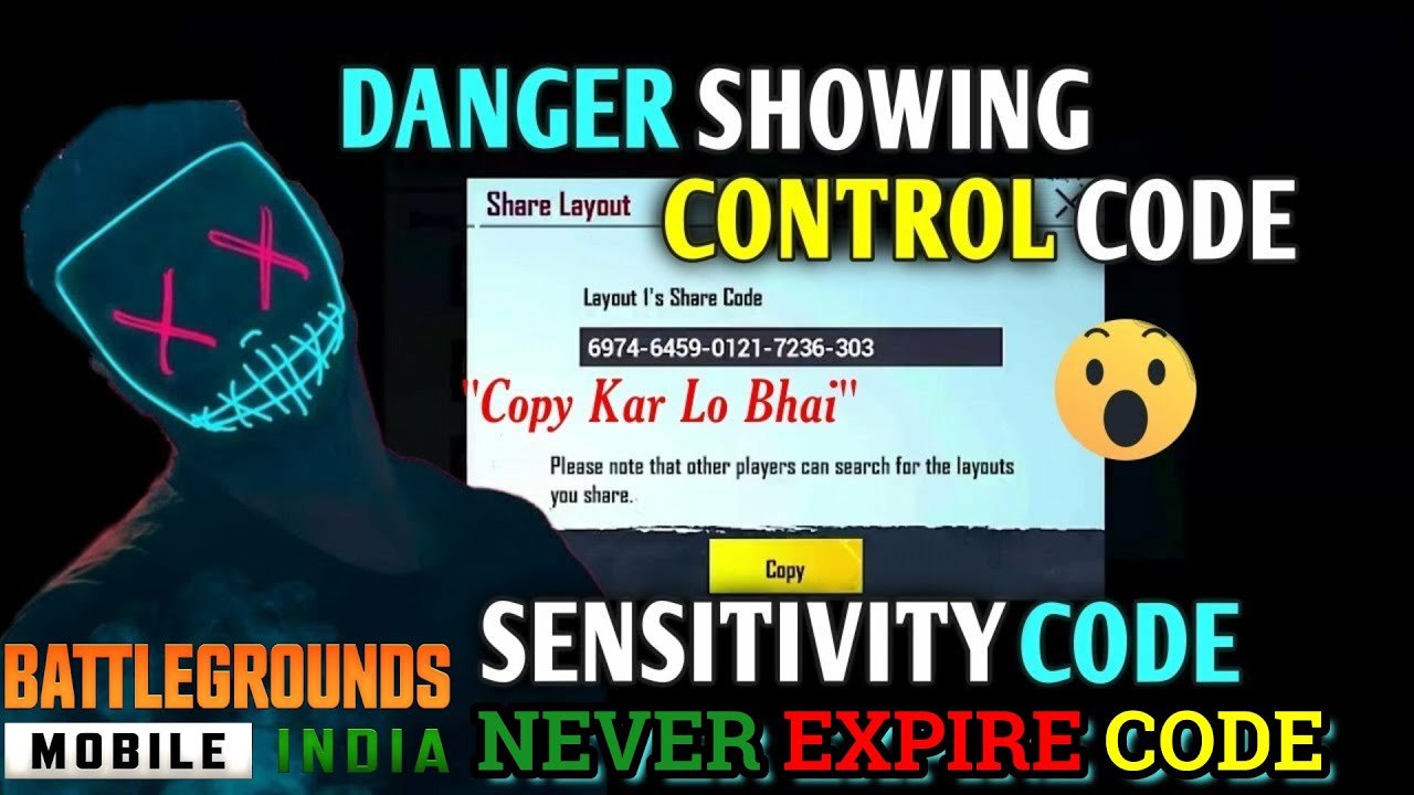 (BGMI) Hydra Danger Showing Control And Sensitivity Settings | Danger Control Code Sensitivity ...
