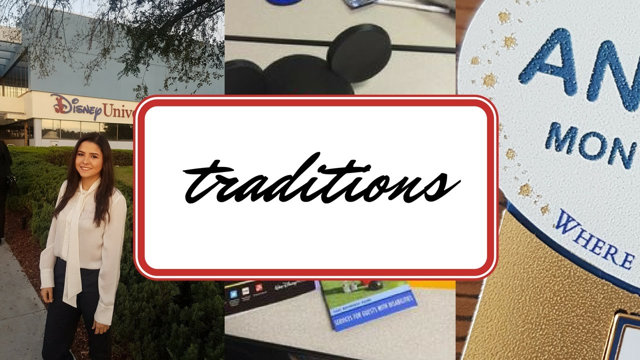 TRADITIONS - DISNEY COLLEGE PROGRAM - YouTube