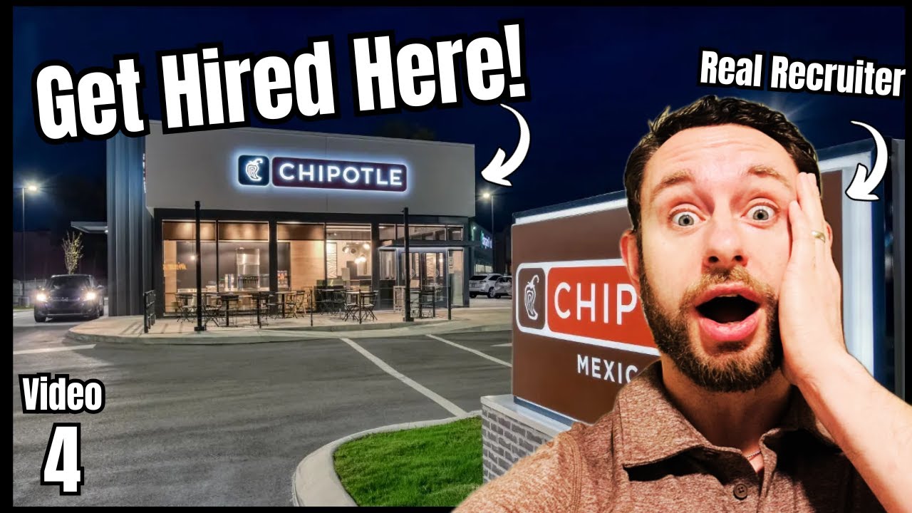 Great Questions to Ask at The End of Your Chipotle Job Interview - YouTube