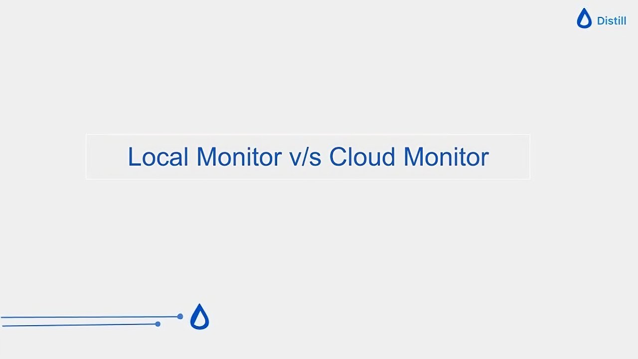 What are Local Monitors and Cloud Monitors - YouTube