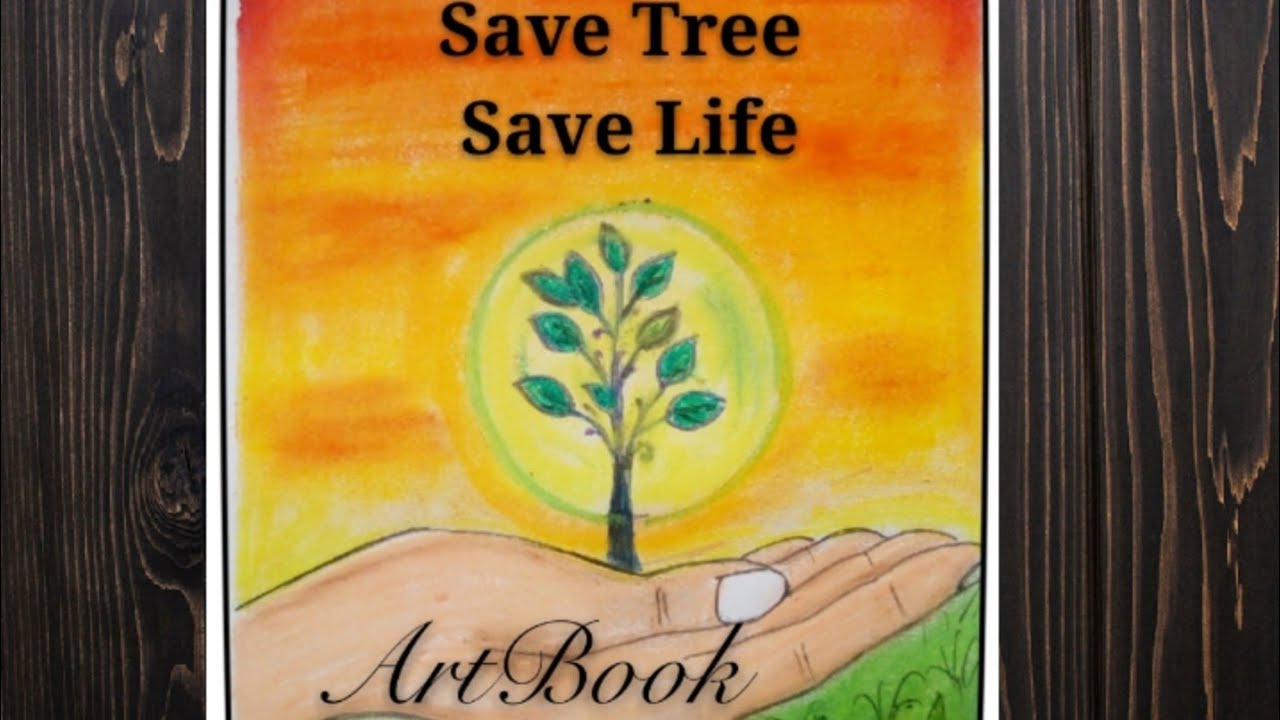 Van Mahotsav Poster Drawing Save Tree Save Earth Post - vrogue.co