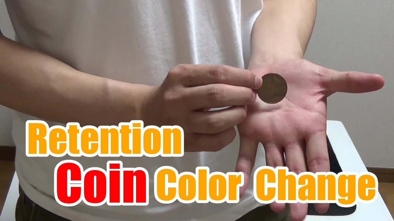 coin tricks tutorial/Retention Coin Color Change/UHM - YouTube