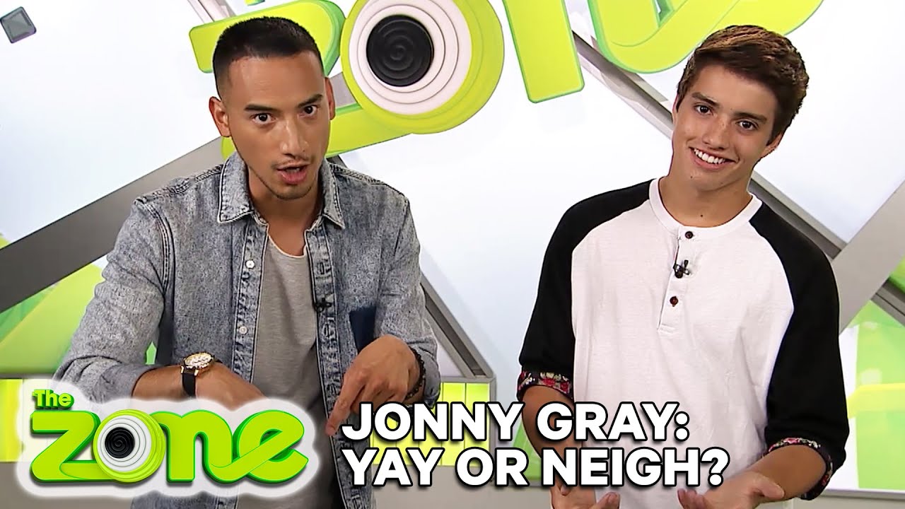 Jonny Gray plays Yay or Neigh - The Zone - YouTube