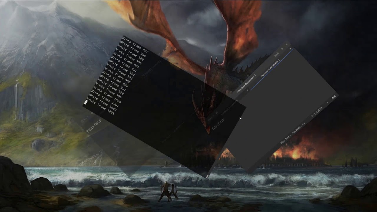 Wayfire: wrot, fisheye, invert and zoom plugins - YouTube