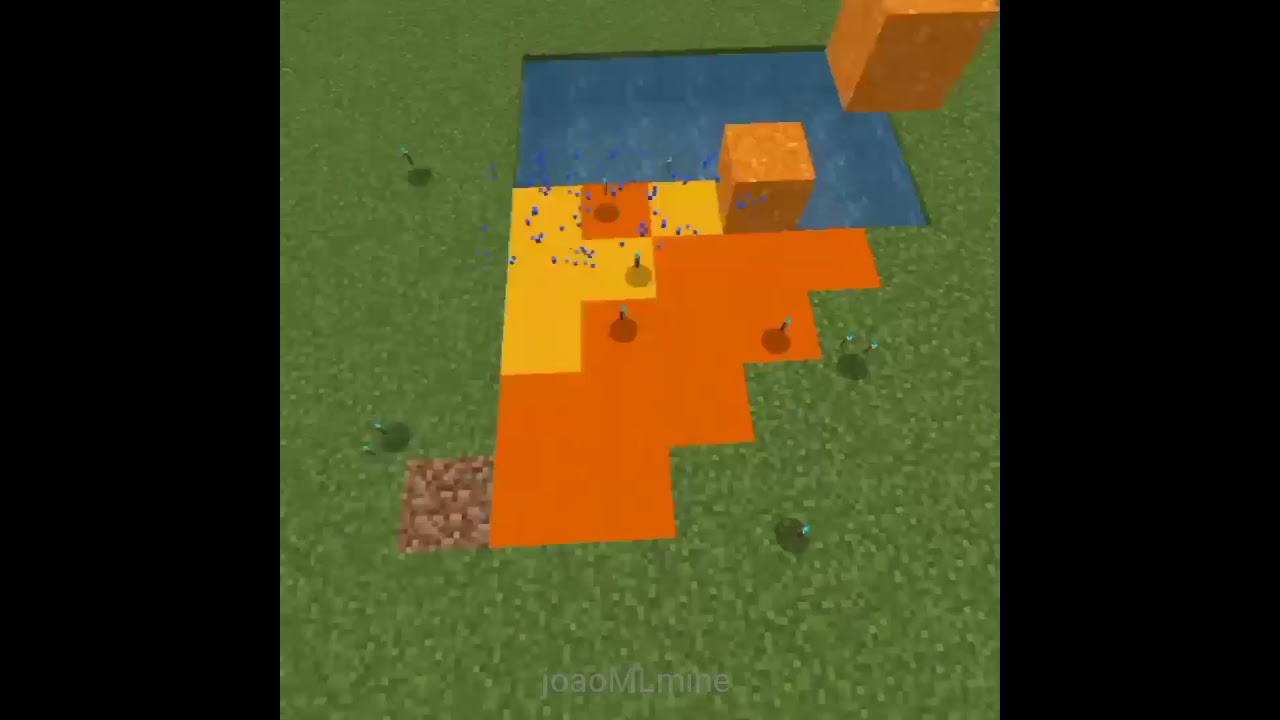 queijo em pixel art caindo no minecraft #shorts - YouTube