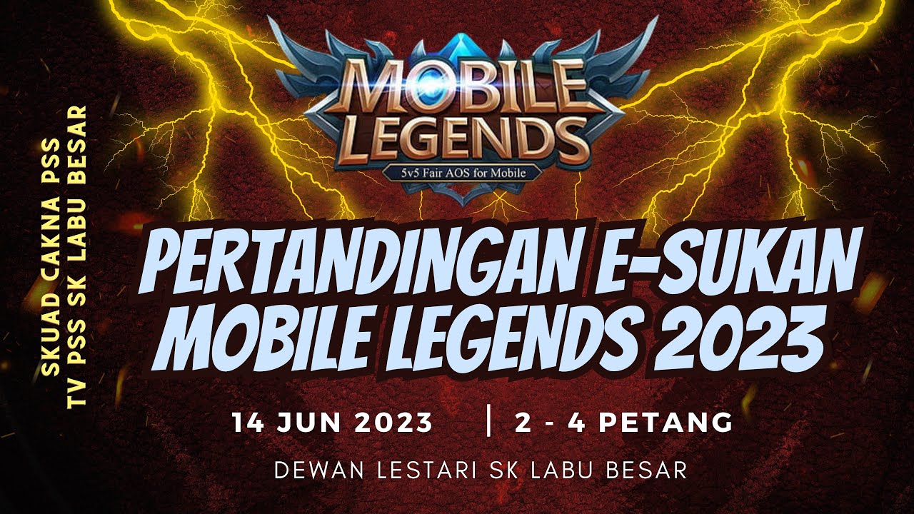 PERTANDINGAN E-SUKAN MOBILE LEGENDS 2023 - YouTube