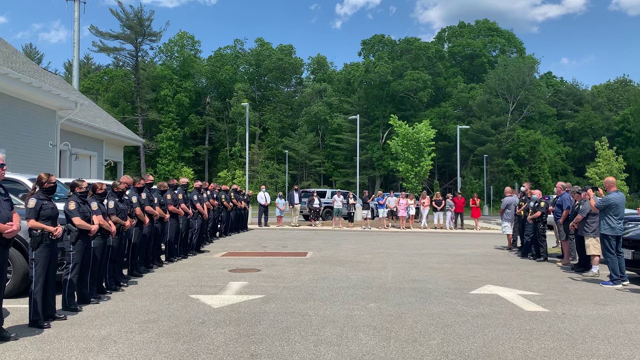 Final call for Scituate Police Chief Mike Stewart - YouTube