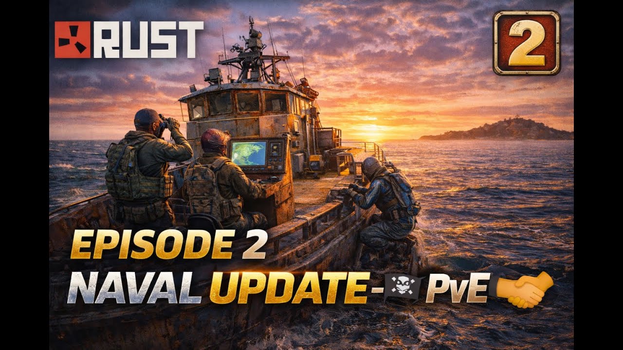 No PvP, Just Progress 😌⚓ Rust Naval Update Ep. 2 - YouTube