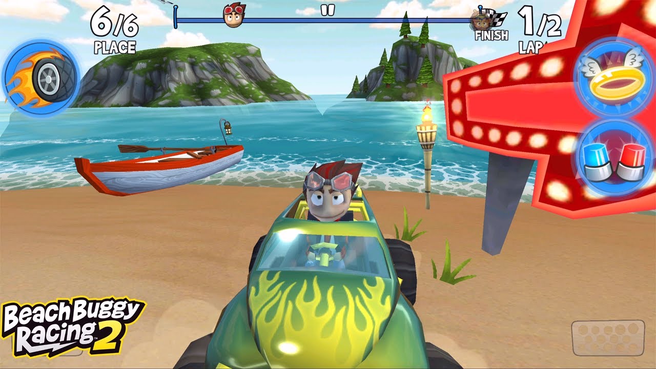 Racing All shortcuts Rez || Beach Buggy Racing 2 - YouTube