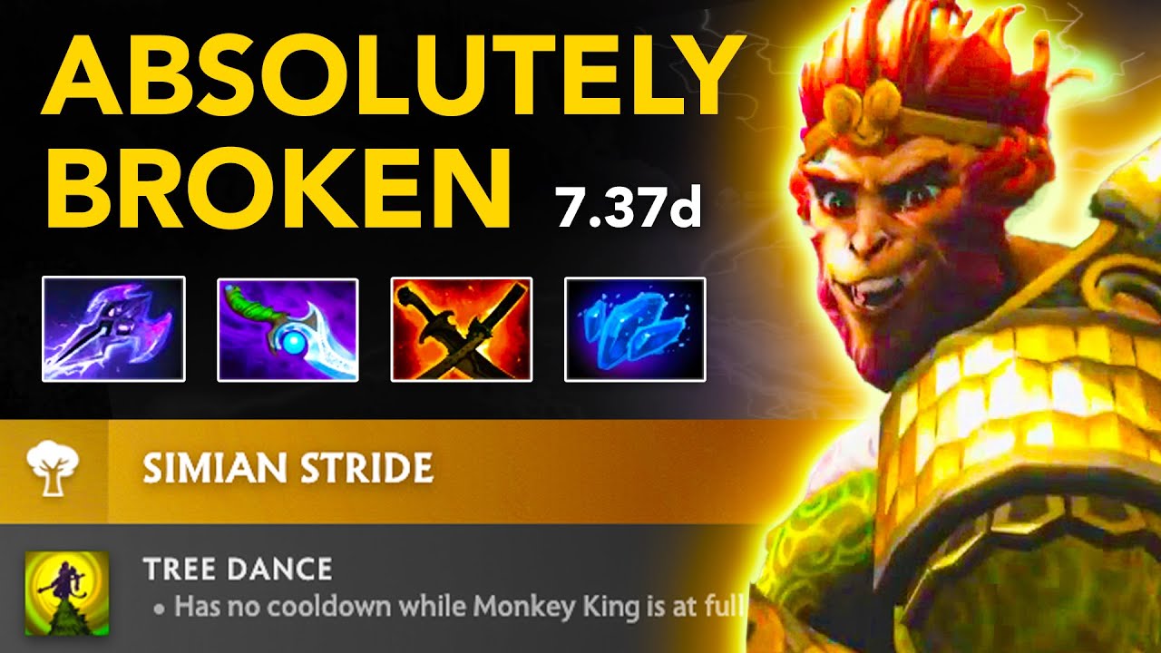 BOOM MONKEY KING Mid - Patch 7.37d | Full Gameplay Dota Class - YouTube