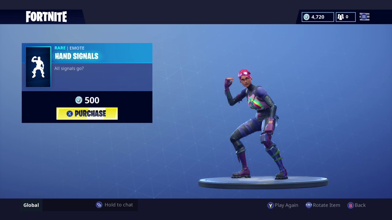 FORTNITE NEW HAND SIGNALS DANCE/EMOTE - YouTube
