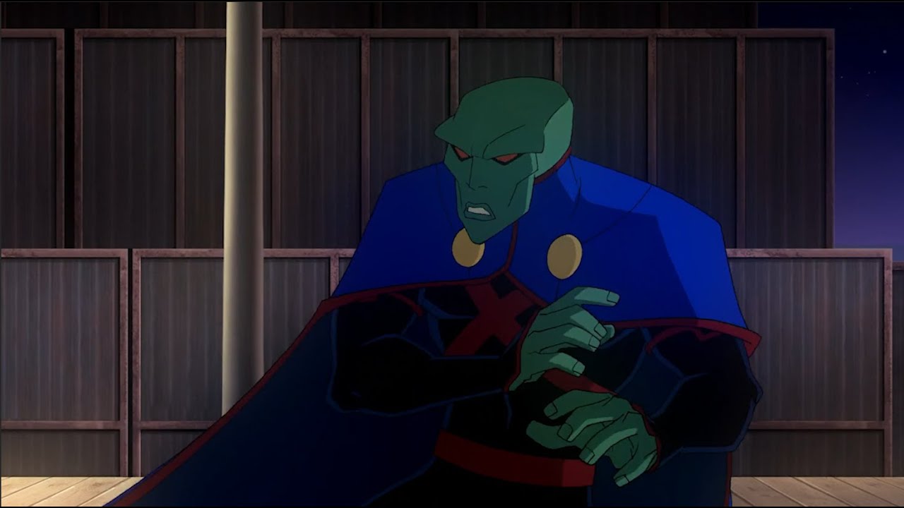 Martian Manhunter Powers and Fight Scenes - Justice League: Crisis On ...