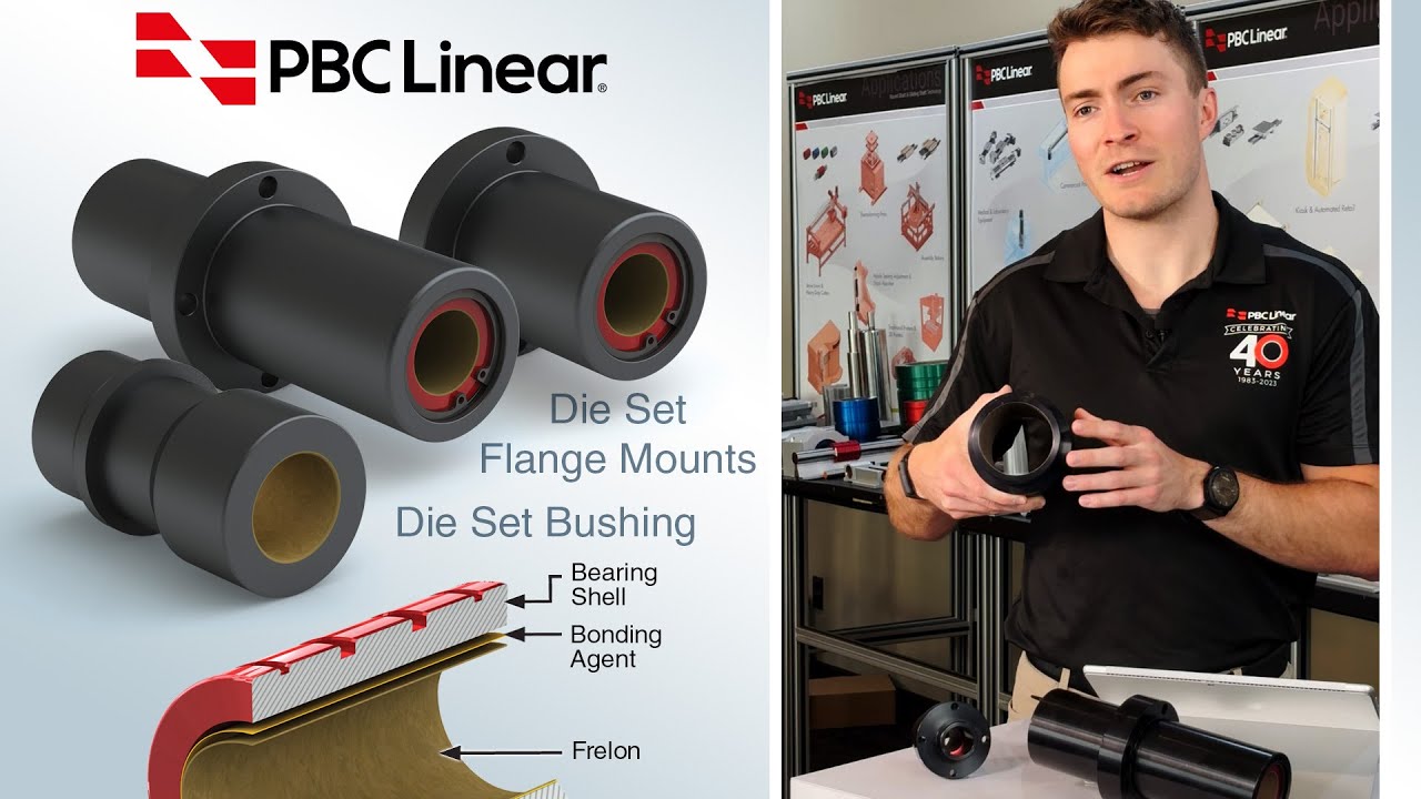 Die Set Bushings from PBC Linear - YouTube