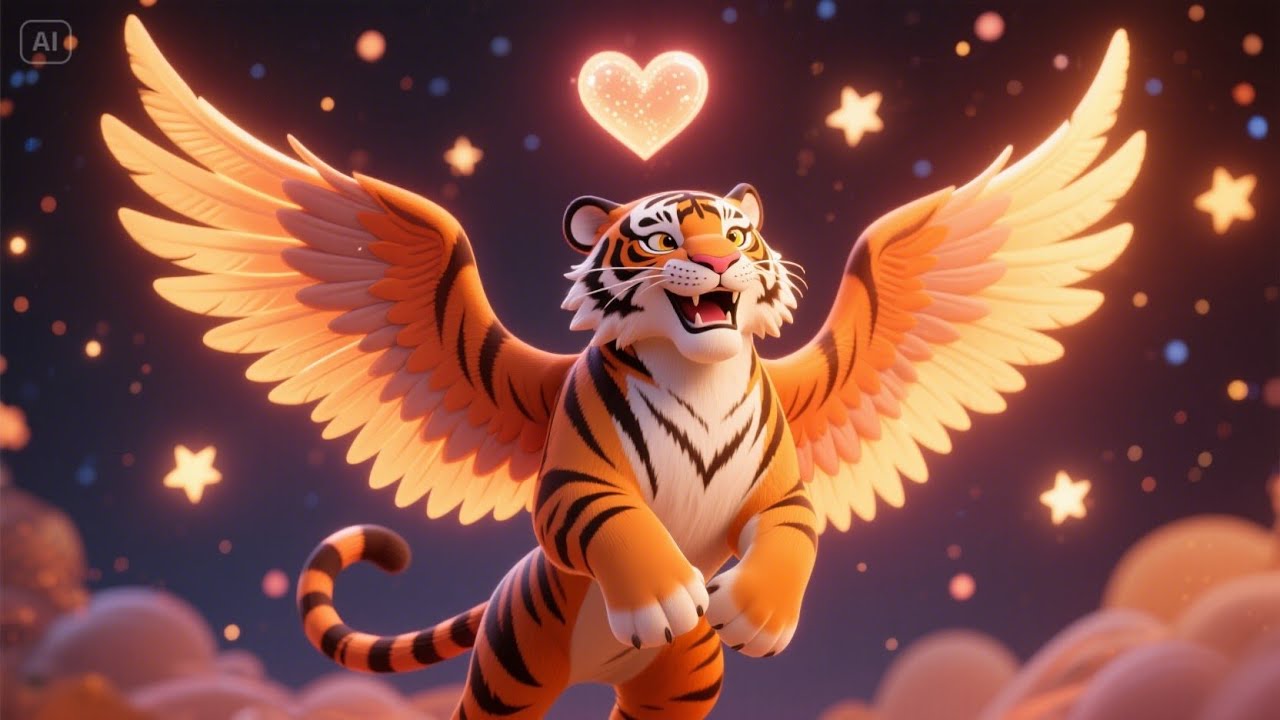 Tigre y panda & Tigre y Fénix(Rimas infantiles creativas en español ...