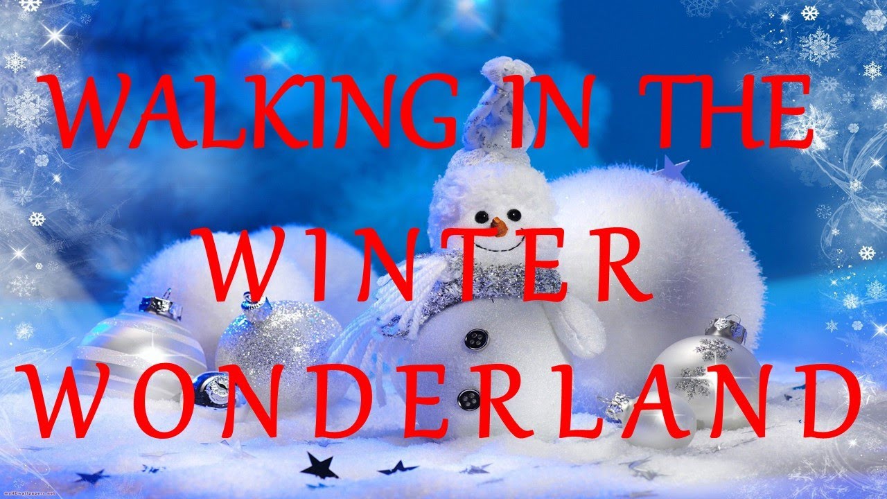 WALKING IN THE WINTER WONDERLAND - BING CROSBY lyrics - YouTube