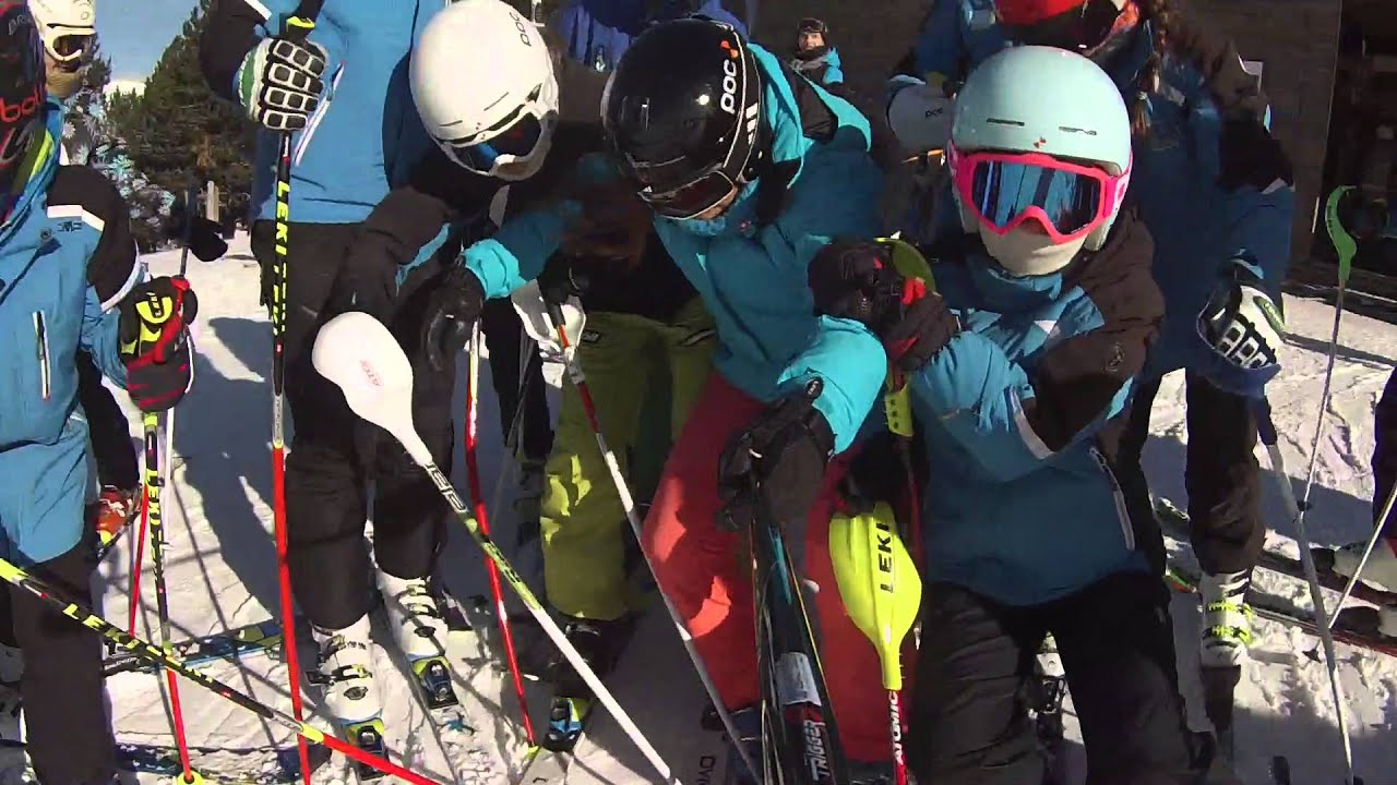 LES ANGLES SKI - YouTube