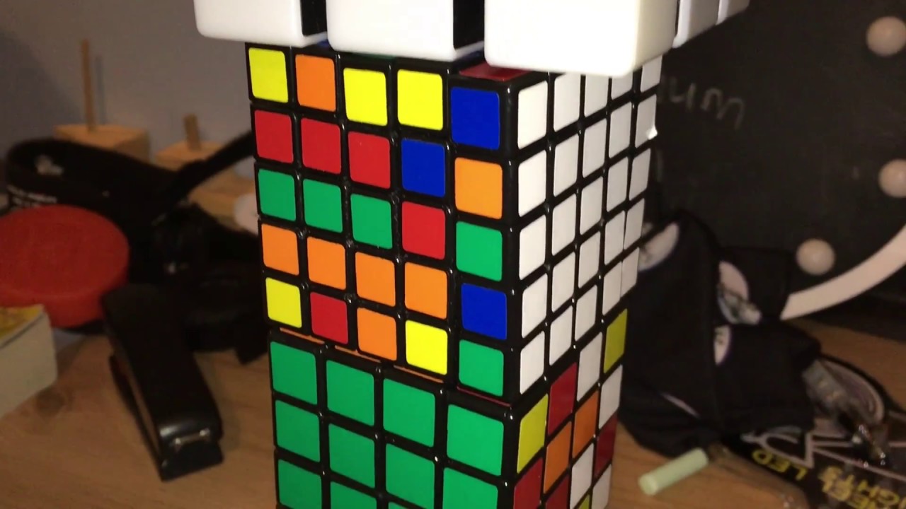 The Rubix Cube Tower - YouTube