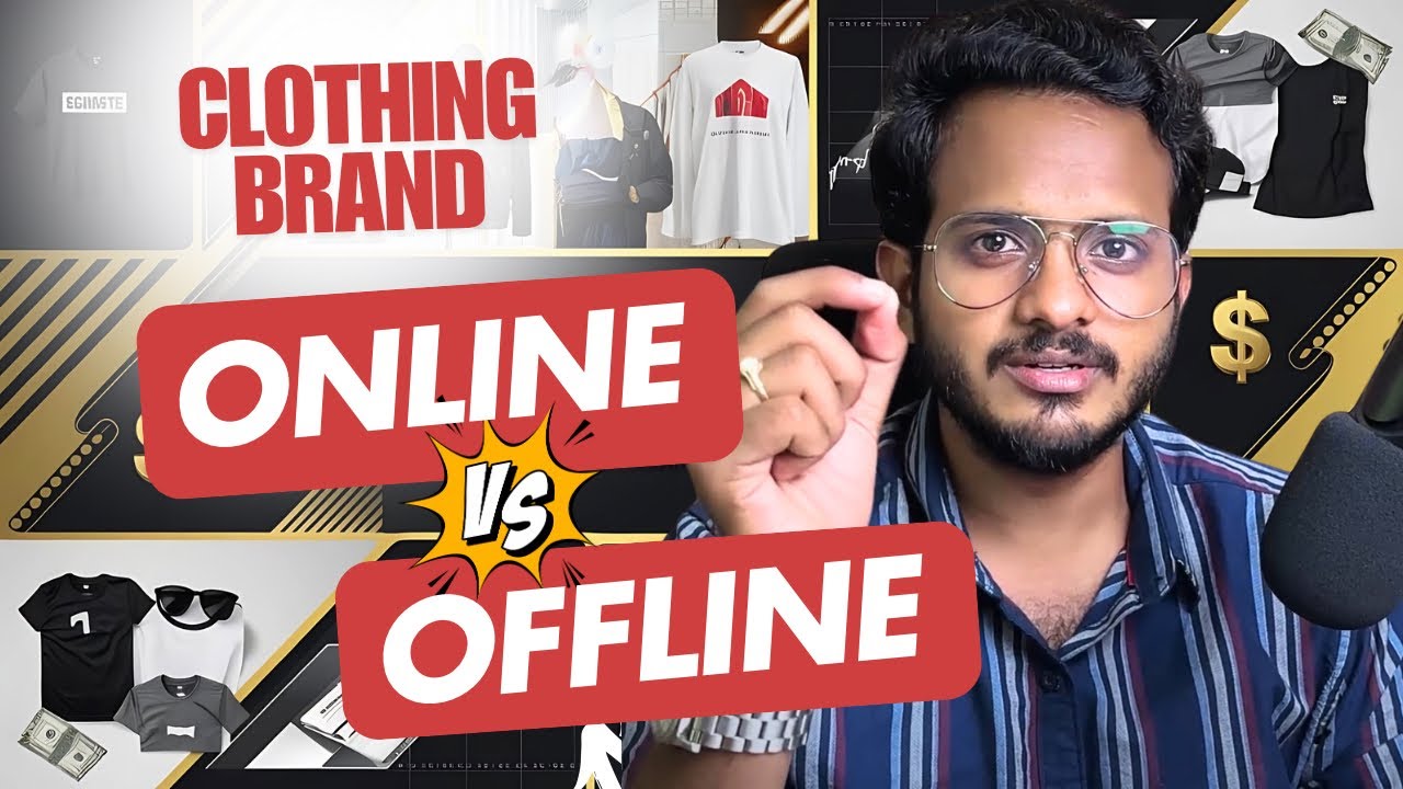Online vs. Offline: What’s Best for Starting Your Clothing Brand? - YouTube