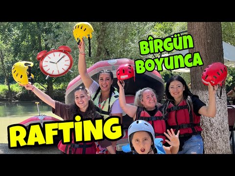 BİRGÜN BOYUNCA ORMANDA RAFTİNG YAPTIK!! SENEM BOĞULUYORDU aslı ca