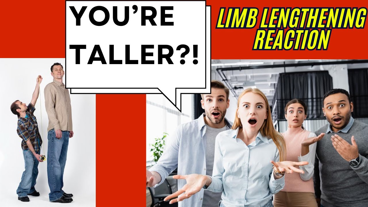 People reaction to my limb lengthening surgery! - YouTube