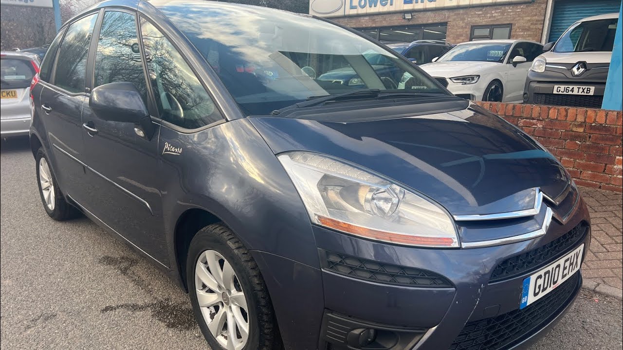 GD10EHX - 2010 Citroen C4 Picasso 1.6 HDi VTR+ Purple 5dr MPV Automatic ...