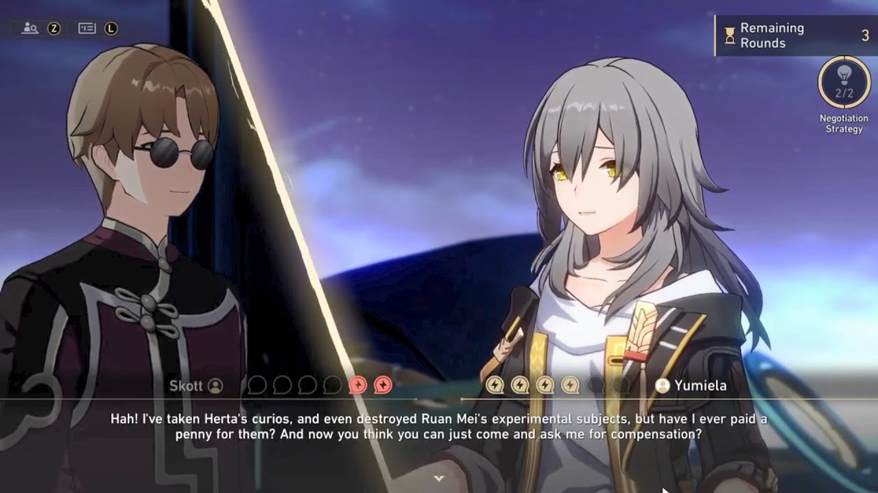 How to Negotiate with Skott | Honkai Star Rail 2.4 - YouTube