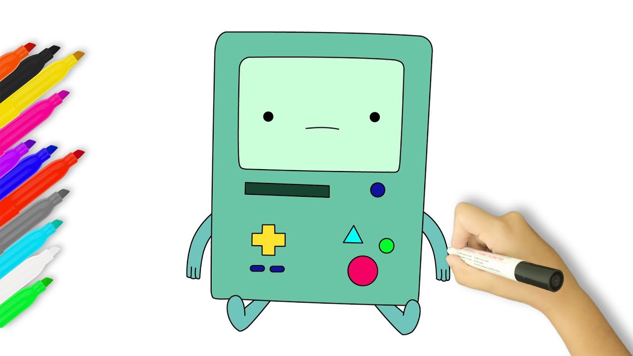 How to Draw BMO | Beemo | Adventure Time - YouTube