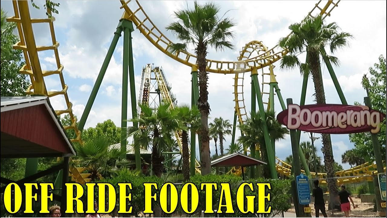 Boomerang at Wild Adventures Off-Ride Footage (No Copyright) - YouTube