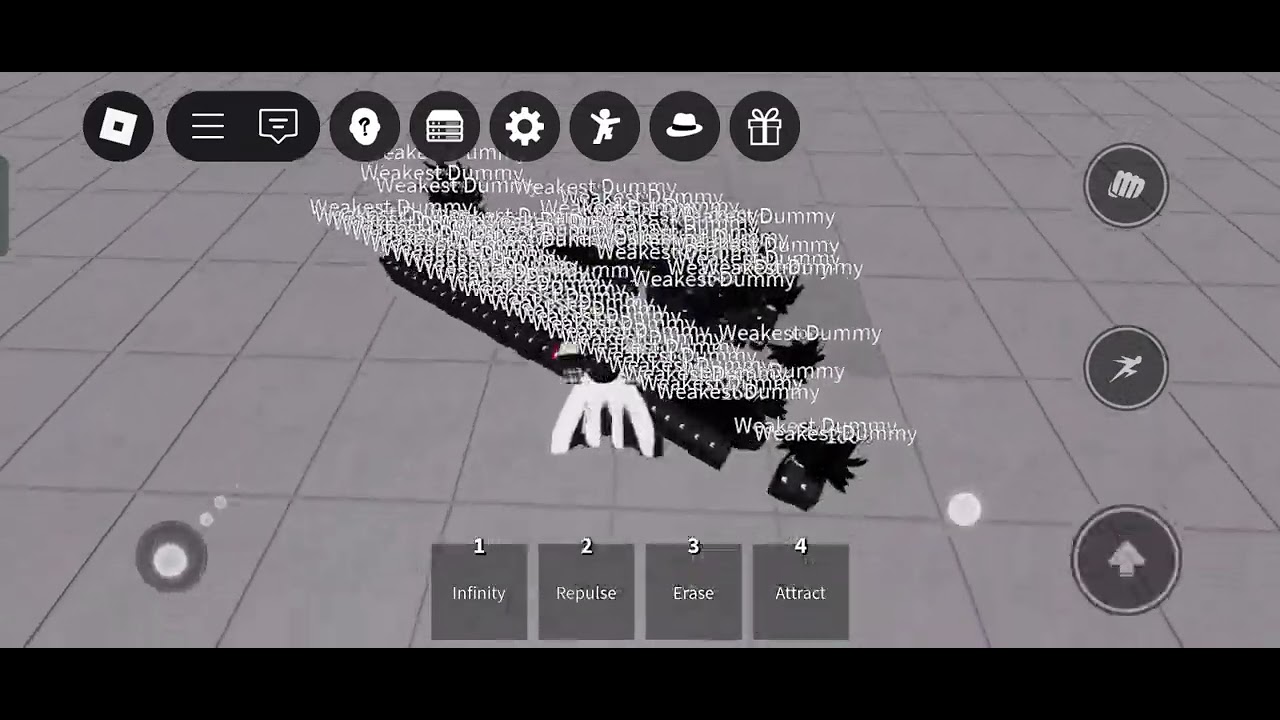 Fun with gojo in the strongest battlegrounds (Roblox The Strongest ...