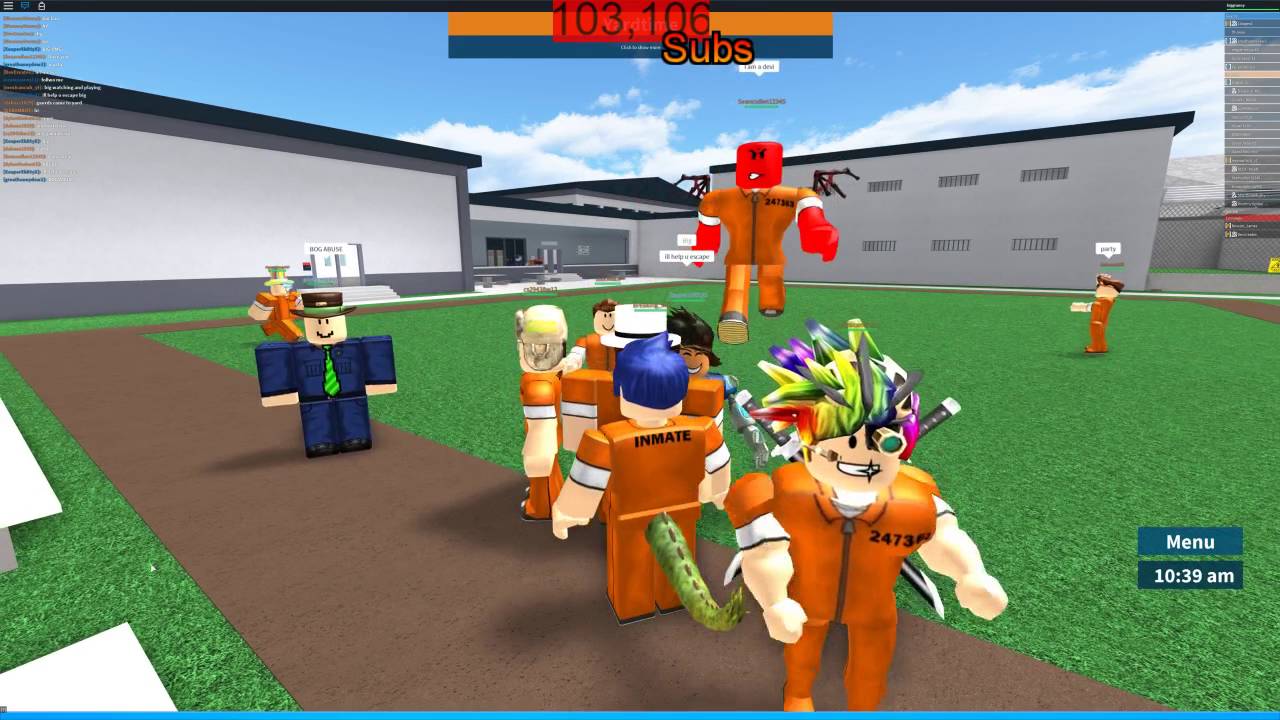 ROBLOX Livestream #60 - Random Games (Prison Life V2, Hangout, and ...