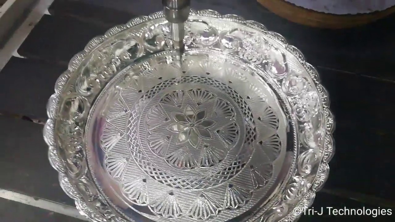 SILVER PLATE DESIGN- CNC Engraving Machine [trijtech] - YouTube