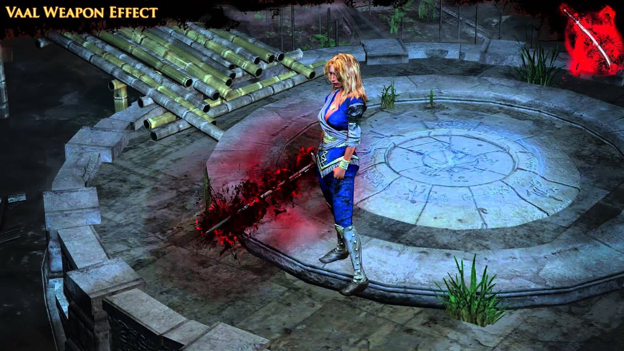 Path of Exile - Vaal Weapon Effect - YouTube