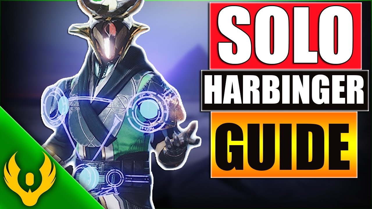 Destiny 2 How To Solo Harbinger Mission Complete Guide Lone Harbinger ...