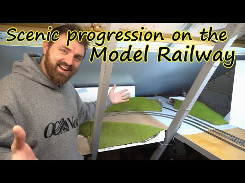 Model Railway Static Grass application | How to | Building Up A Model ...